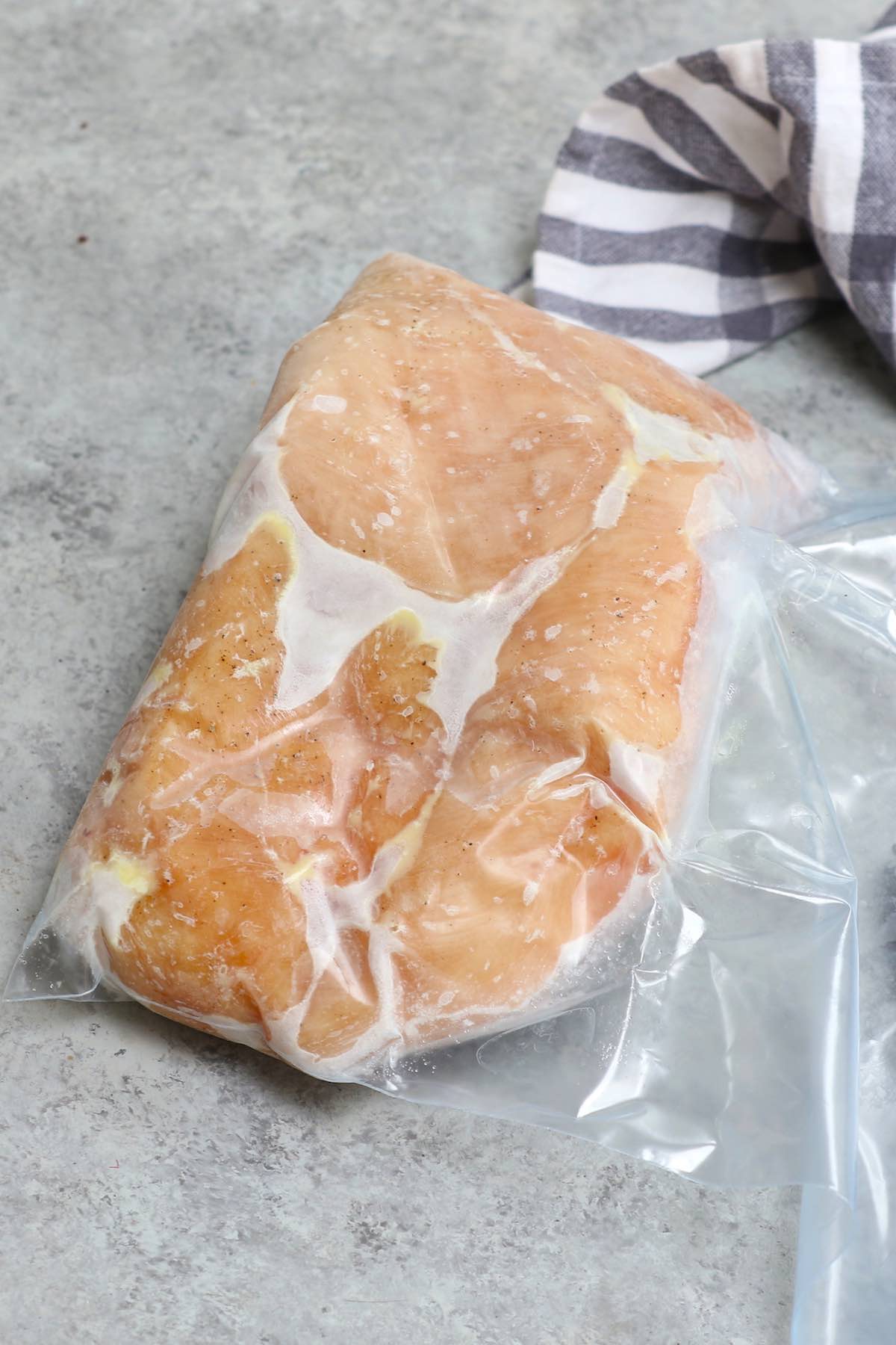 How long does it take to sous vide frozen chicken?