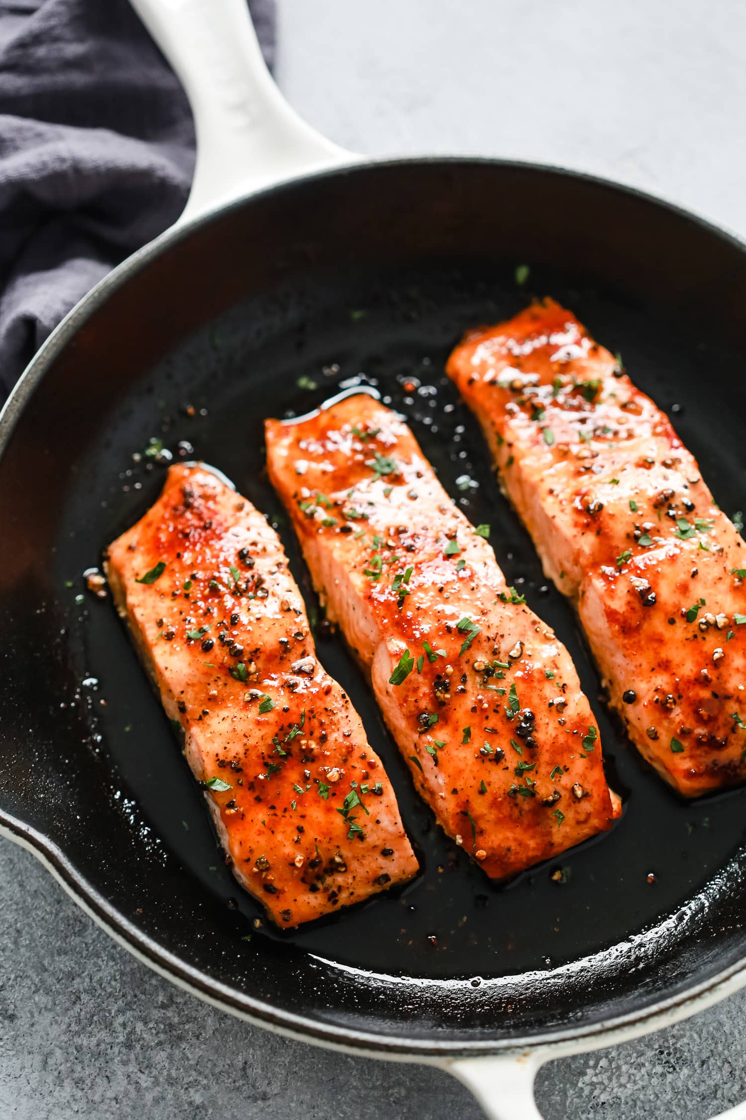 How long does it usually take to cook salmon?