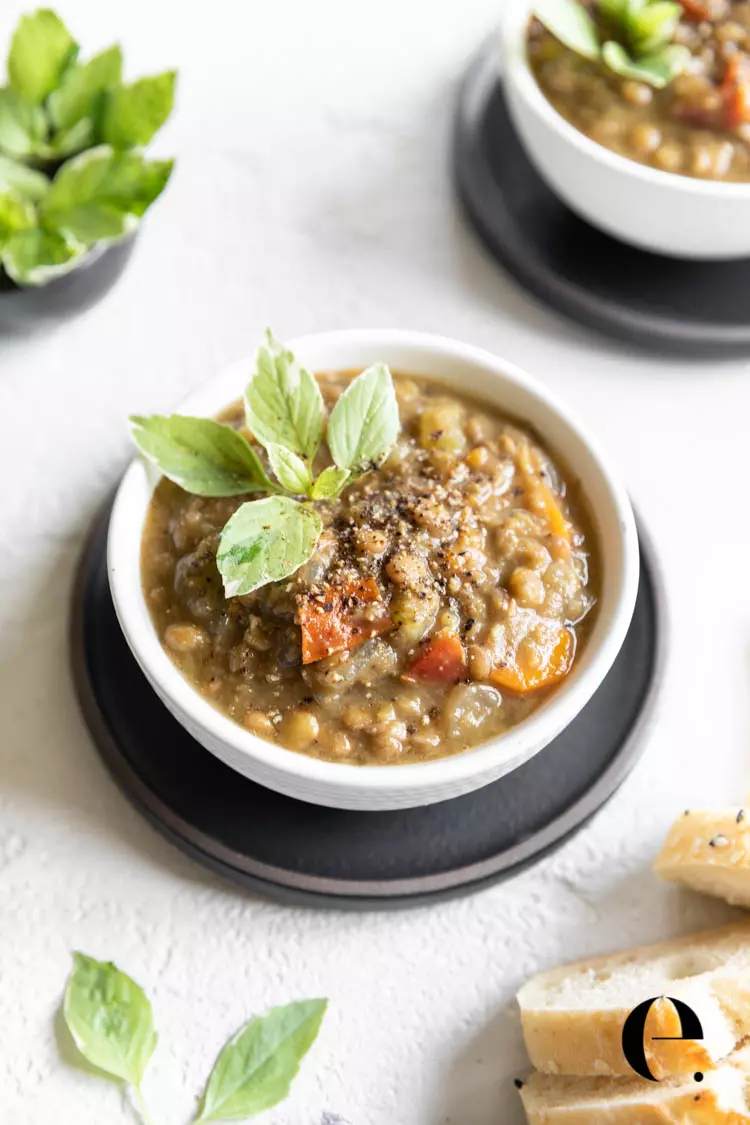 How long does lentil soup take to digest?