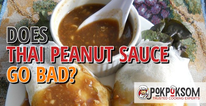 How long does opened peanut sauce last?