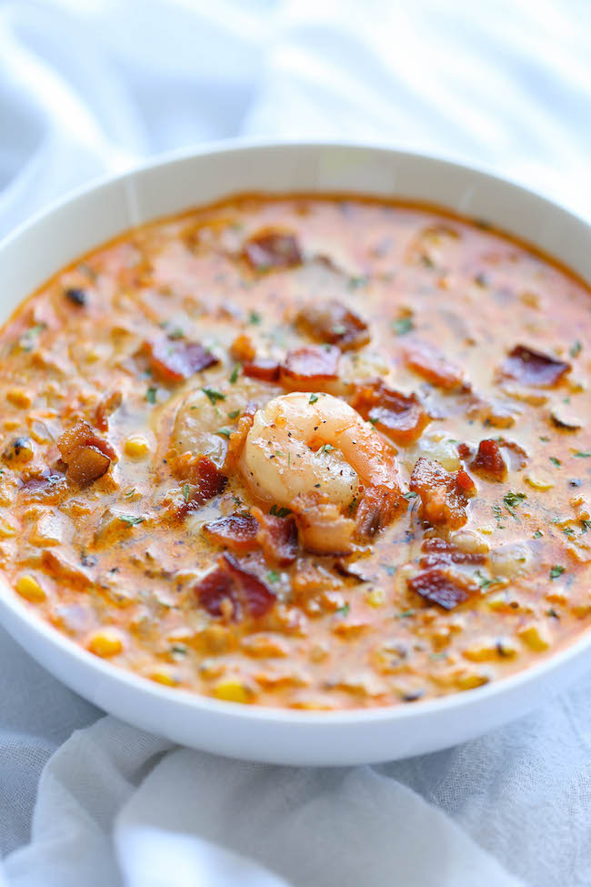 How long does shrimp chowder last?