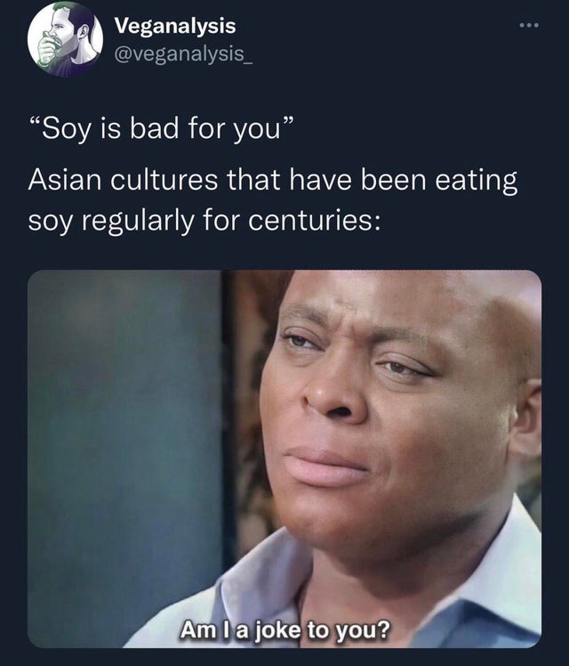 How long have Asians been eating soy?