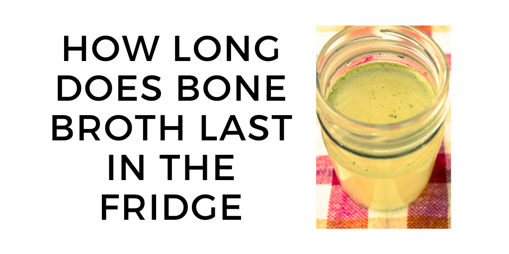 How long is bone broth good for after defrosting?