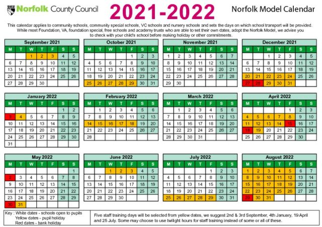 How long is half term in the UK 2021?