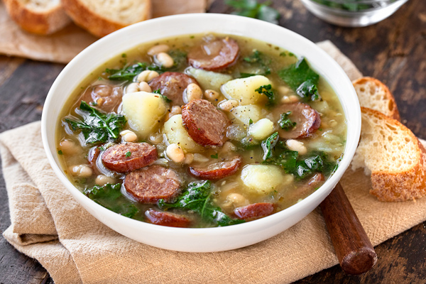 How long is sausage soup good for?