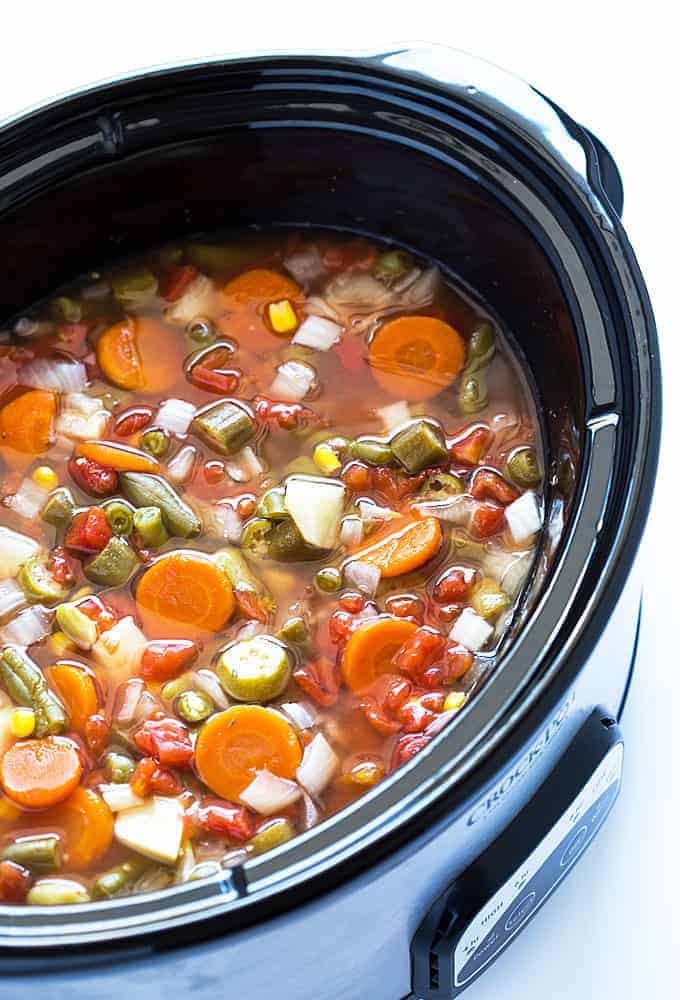 How long is soup good for in crock pot?