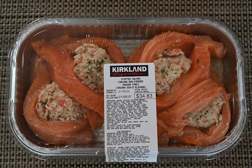 How long is stuffed salmon good in the fridge?