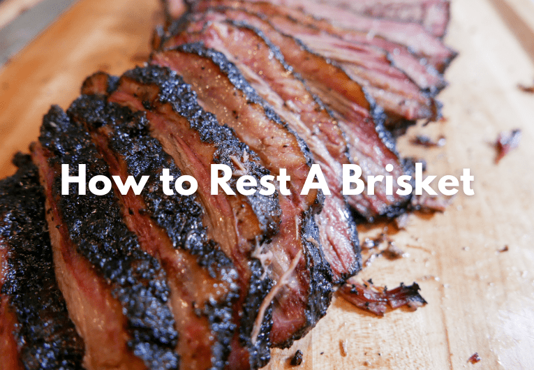 How long should a brisket rest in a cooler?