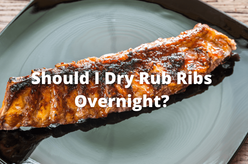 How long should a dry rub sit?