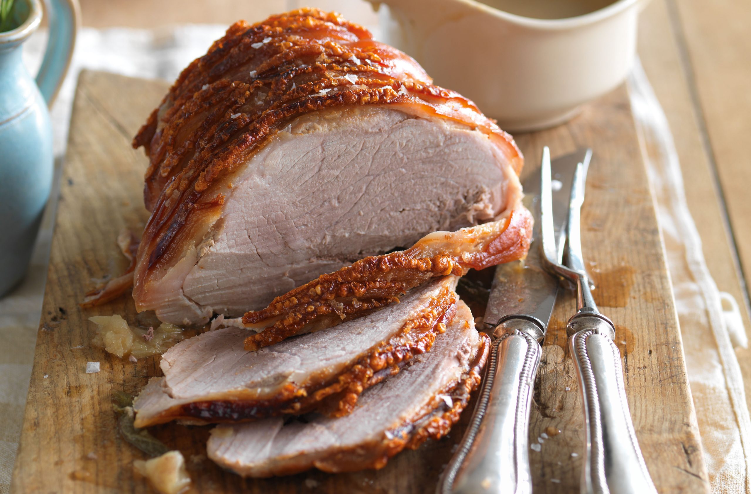 How long should a pork roast be cooked?