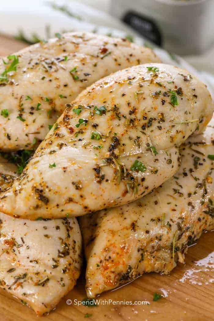 How long should I bake my chicken in the oven?