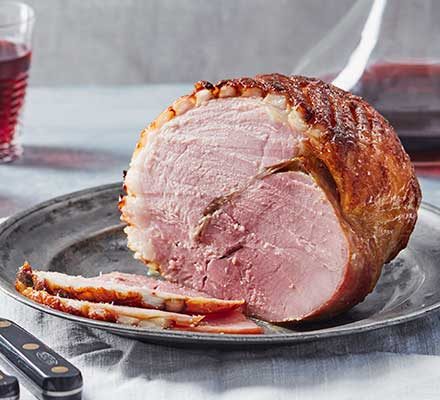 How long should I boil my gammon before roasting?