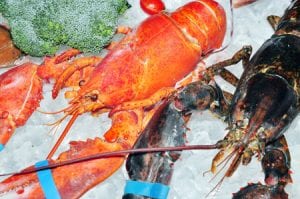 How long should lobster be frozen?