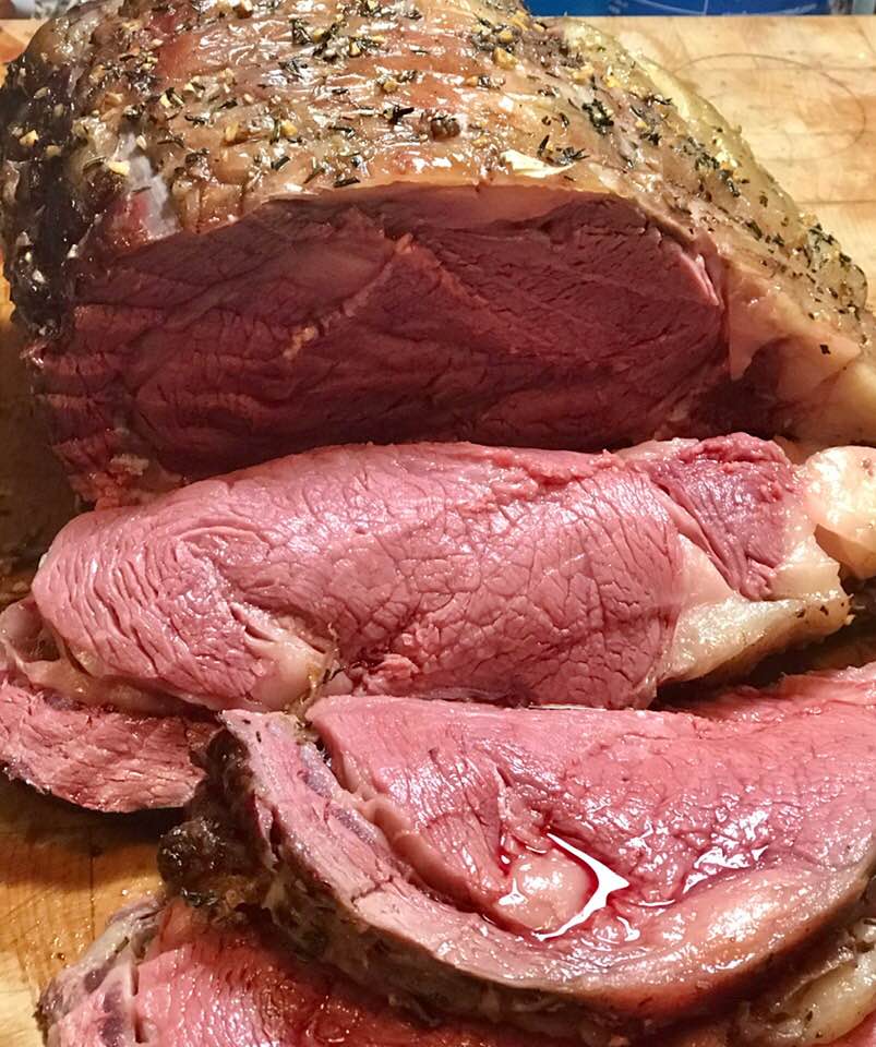 How long should prime rib sit at room temp before cooking?