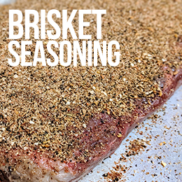 How long should rub be on brisket?
