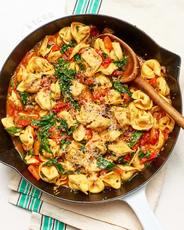 How long should tortellini be cooked for?