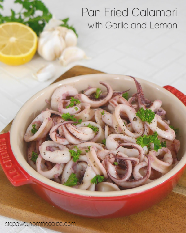 How long should you pan fry calamari?