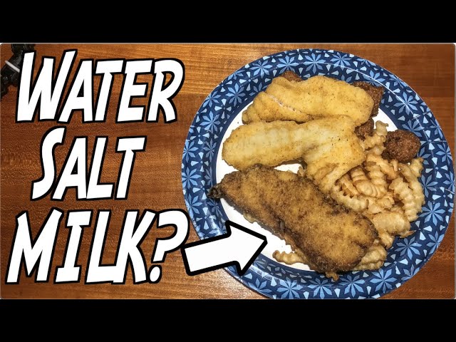 How long should you soak catfish in milk?