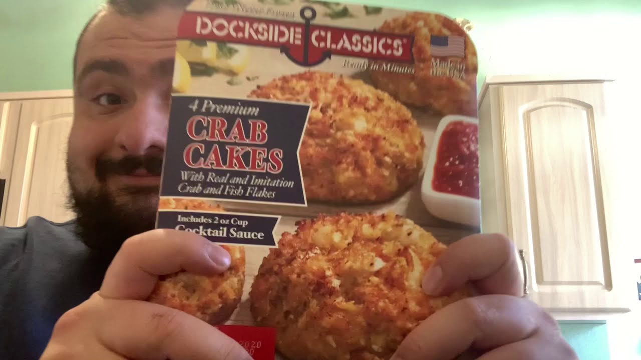 How long to air Fry dockside classics crab cakes?