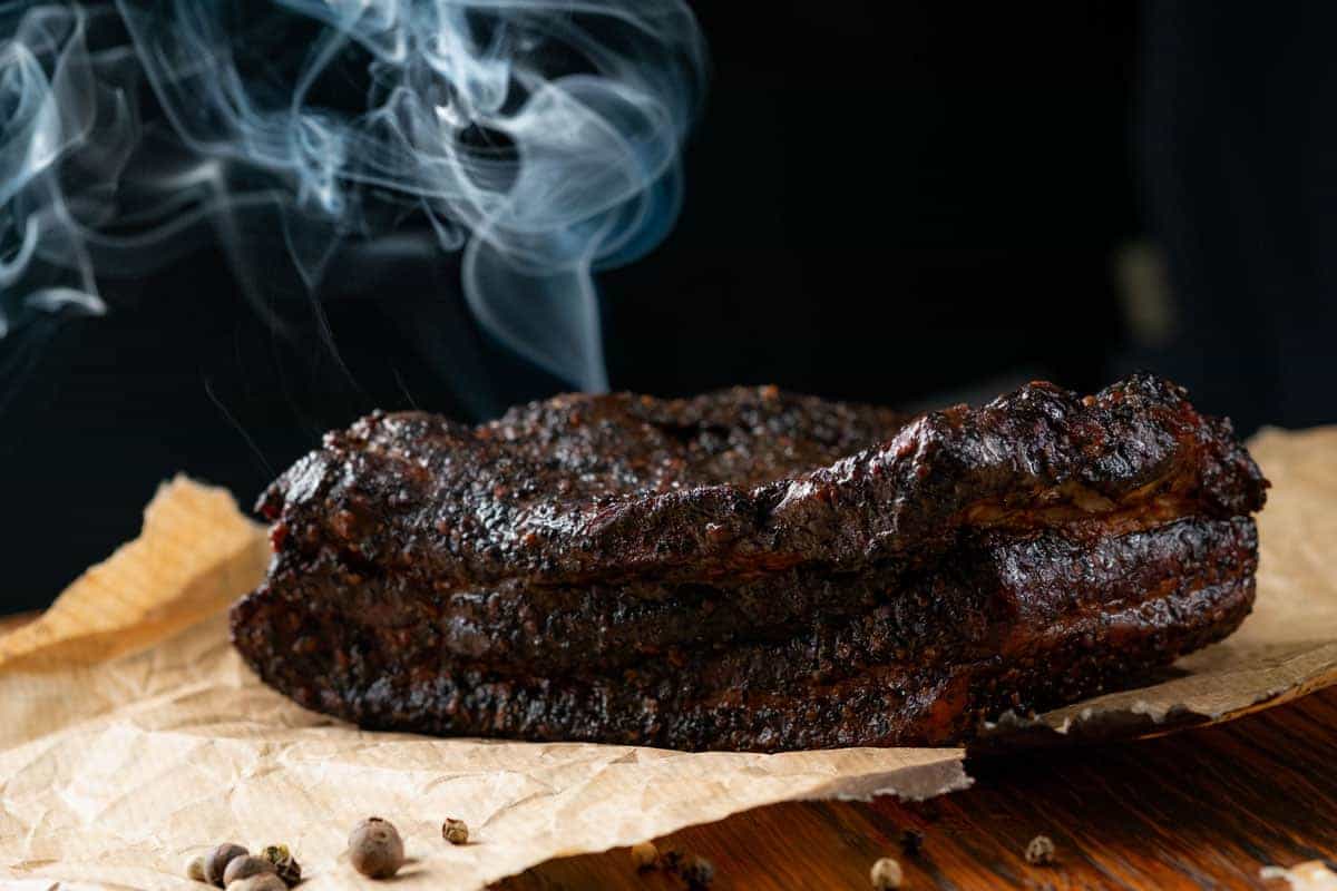 How long to let beef rest after smoking?