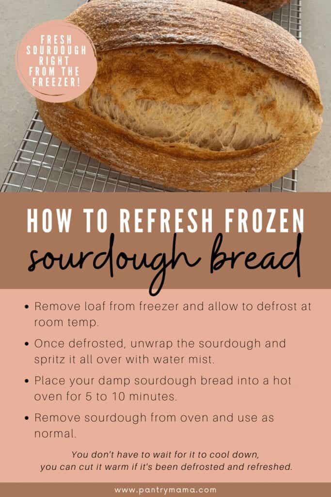 How long will an uncut loaf of sourdough last?