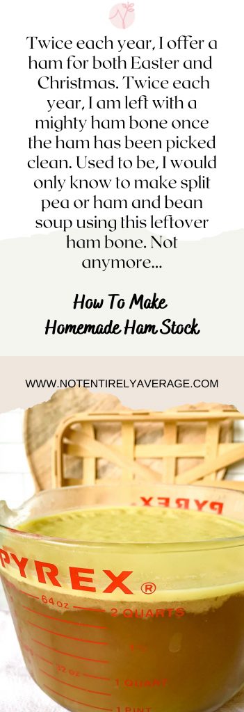 How Long Will homemade ham stock last in the fridge?