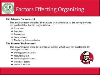 How management functions are performed at KFC?