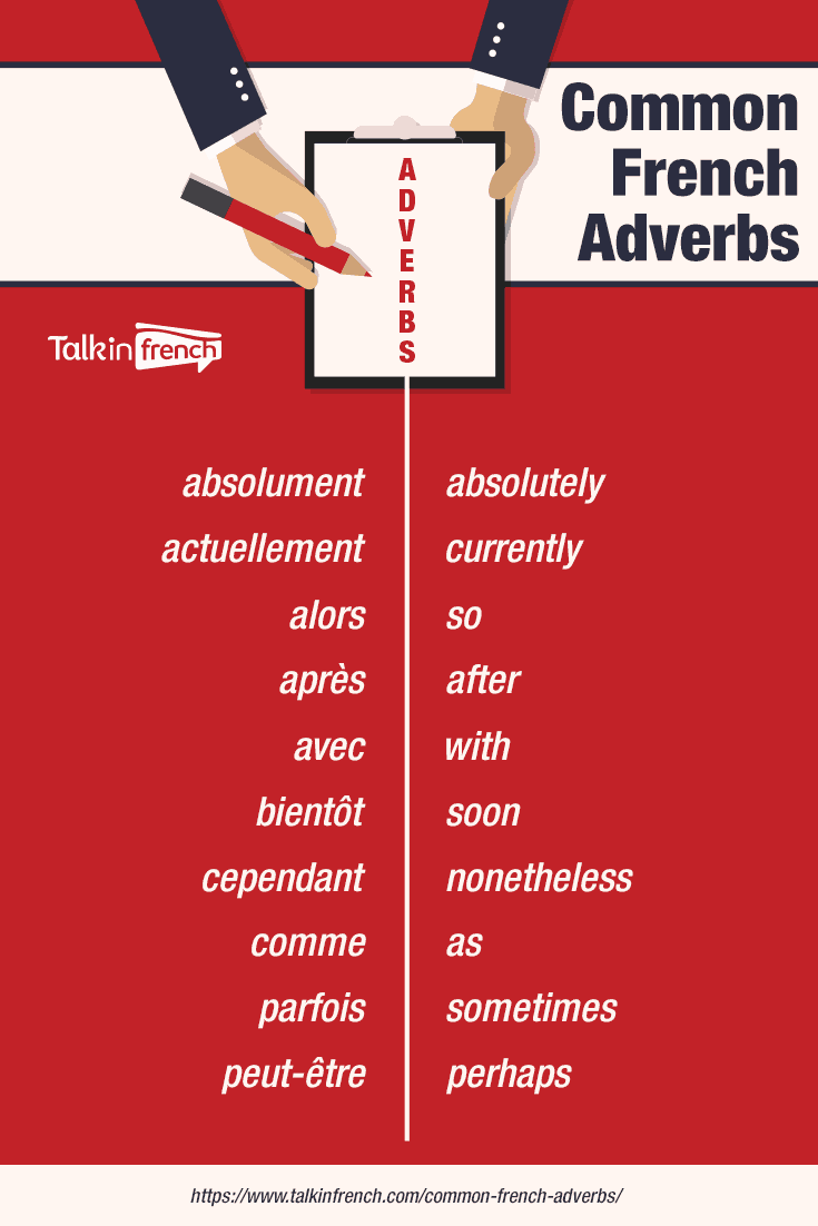 How many adverbs are there in French?