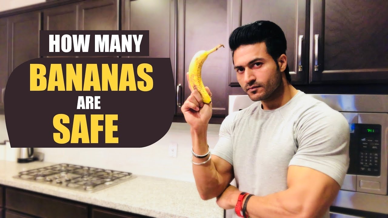 How many bananas should I eat a day at the gym?