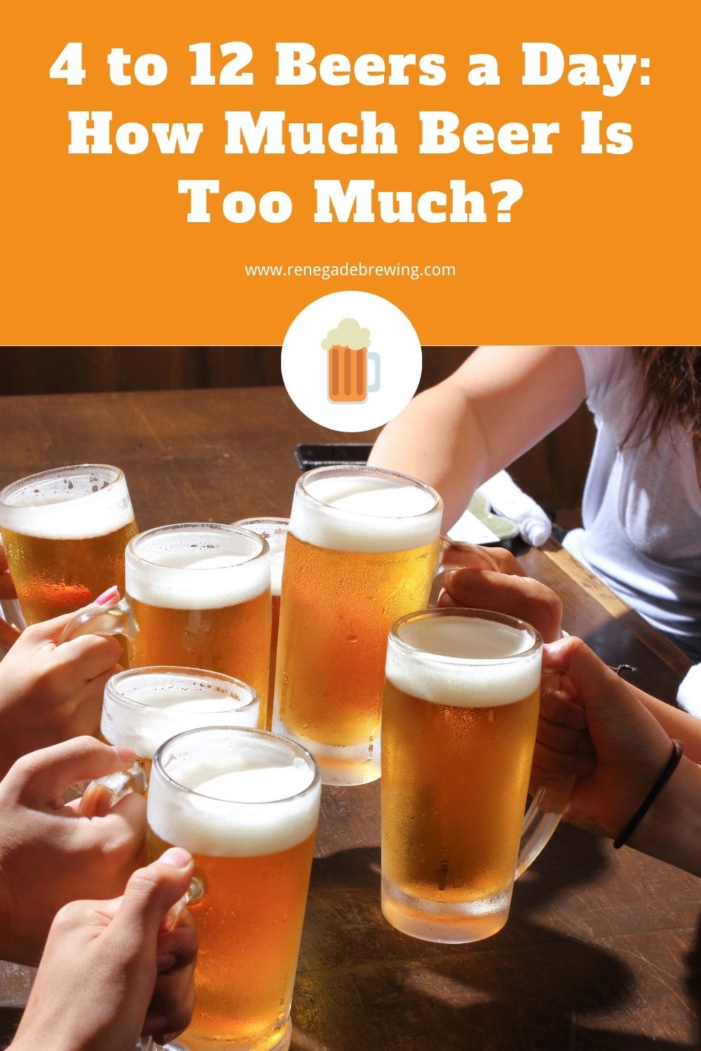 How many beer a day is healthy?