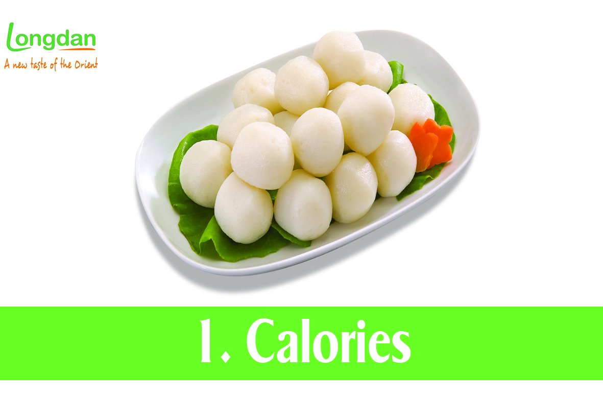 How many calories are in 1 Fishball?