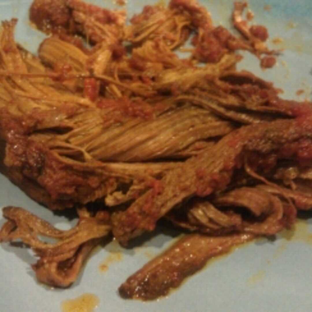 How many calories are in 4 oz of cooked brisket?