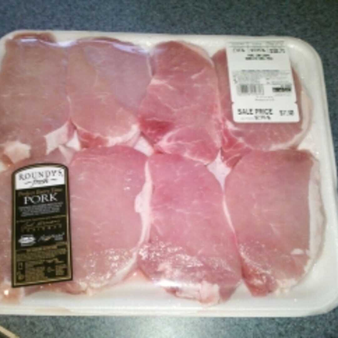 How many calories are in 8 ounces of lean pork?