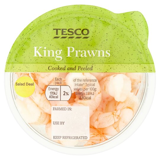 How many calories are in a 50g King Prawn?