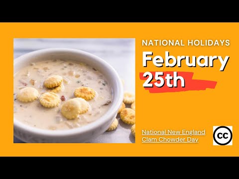 How many calories are in a bowl of New England clam chowder?