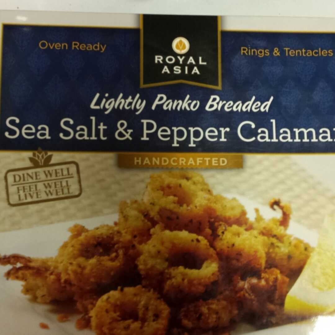 How many calories are in a calamari baked ring?