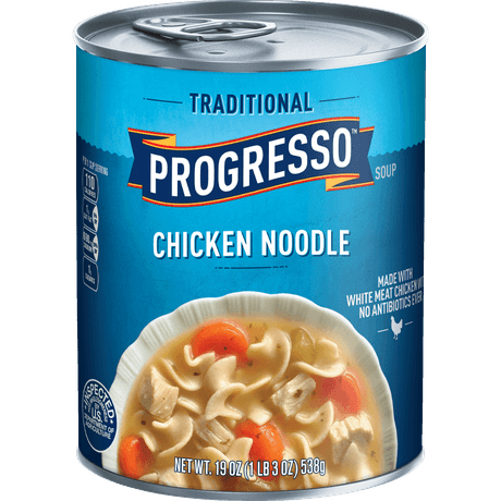 How many calories are in a can of Progresso?