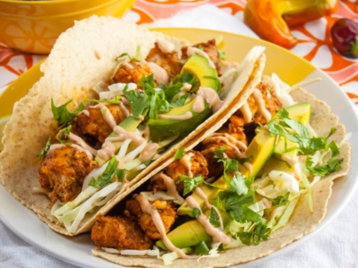 How many calories are in a Corn Fish Taco?