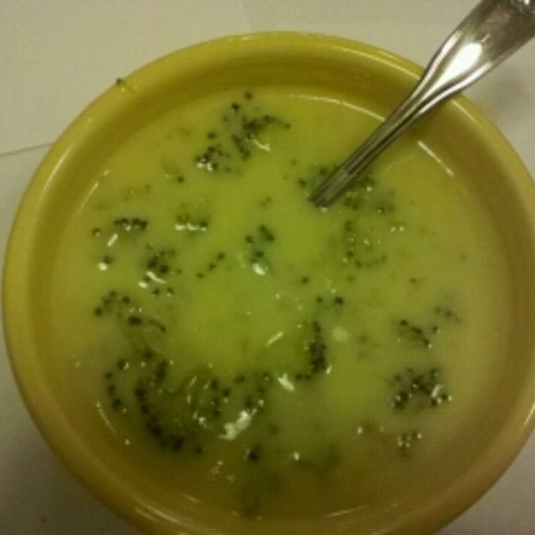 How many calories are in a cup of homemade Broccoli Soup?