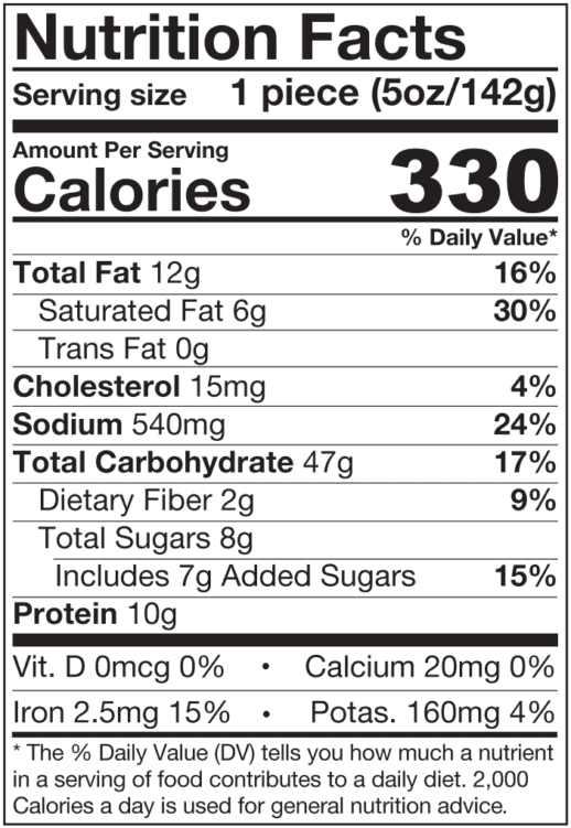 How many calories are in a Jamaican chicken patty?