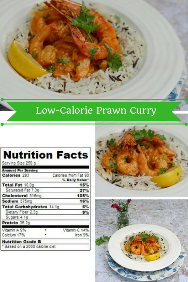 How many calories are in a prawn fry?