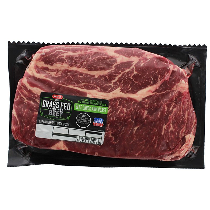 How many calories are in boneless beef chuck steak?