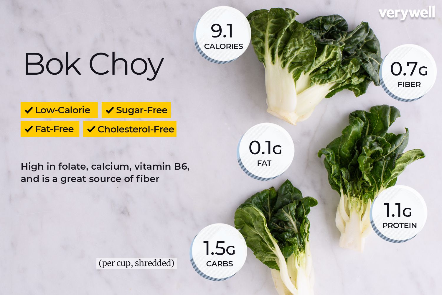How many calories are in Chinese vegetables?
