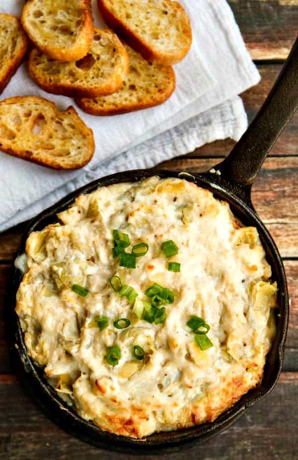 How many calories are in crab and Artichoke Dip?