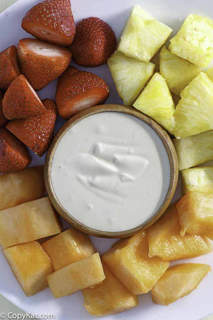 How many calories are in Jason's Deli Fruit Dip?