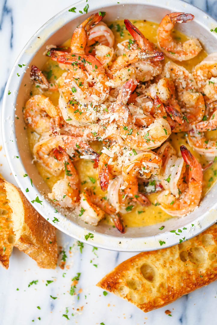 How many calories are in Red Lobster Shrimp Scampi?