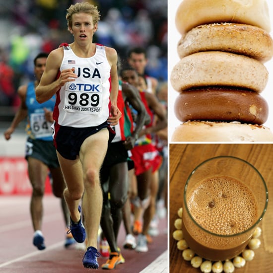 How many calories do professional distance runners eat?