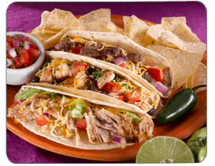 How many calories do you eat at a Mexican restaurant?