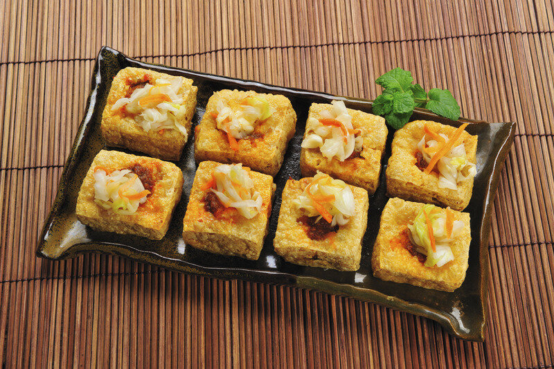 How many calories does stinky tofu have?