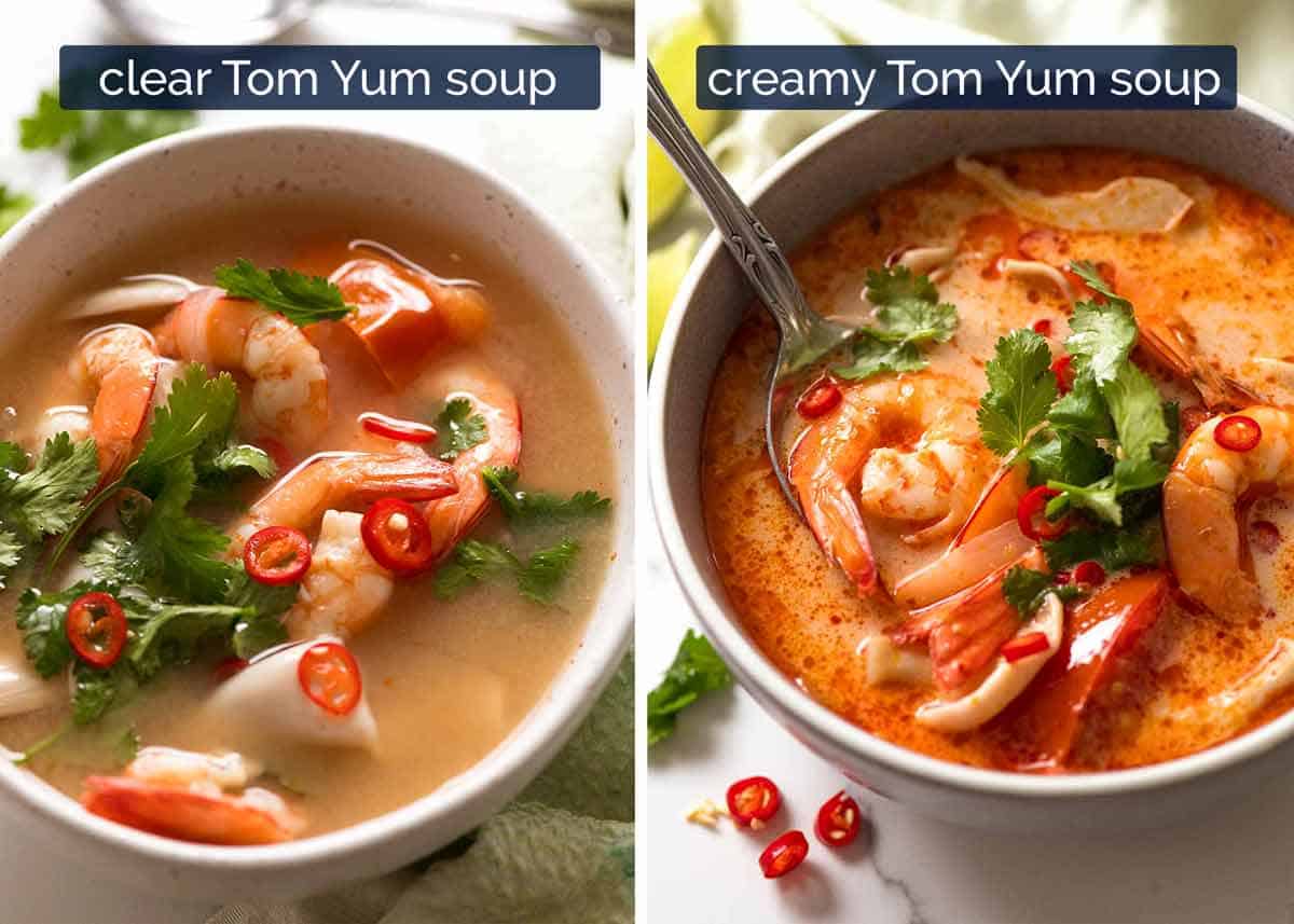 How many calories does Thai soup have?